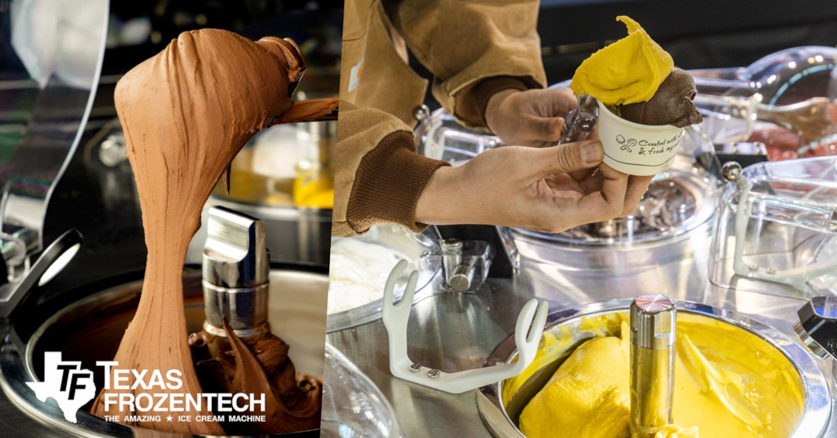 All-in-one Commercial Gelato & Ice Cream Machine | Texas Frozentech